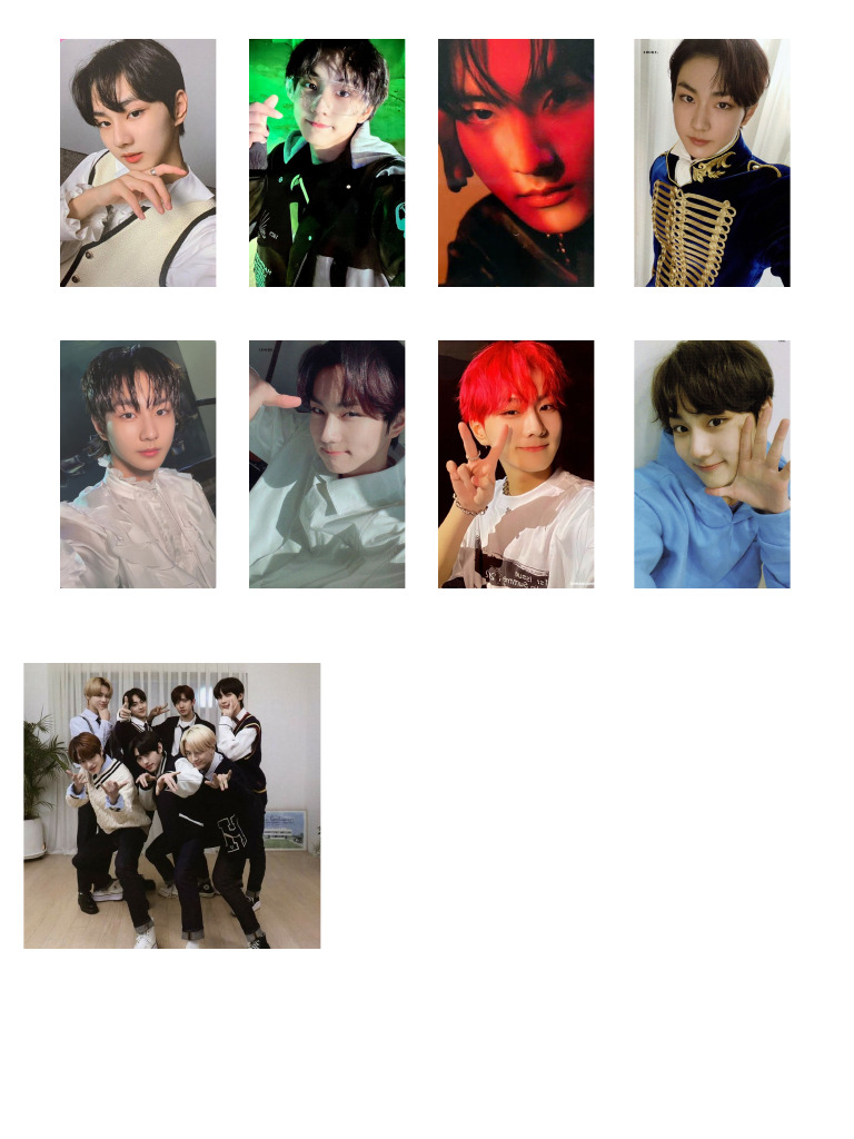 Enhypen Photocards | PDF