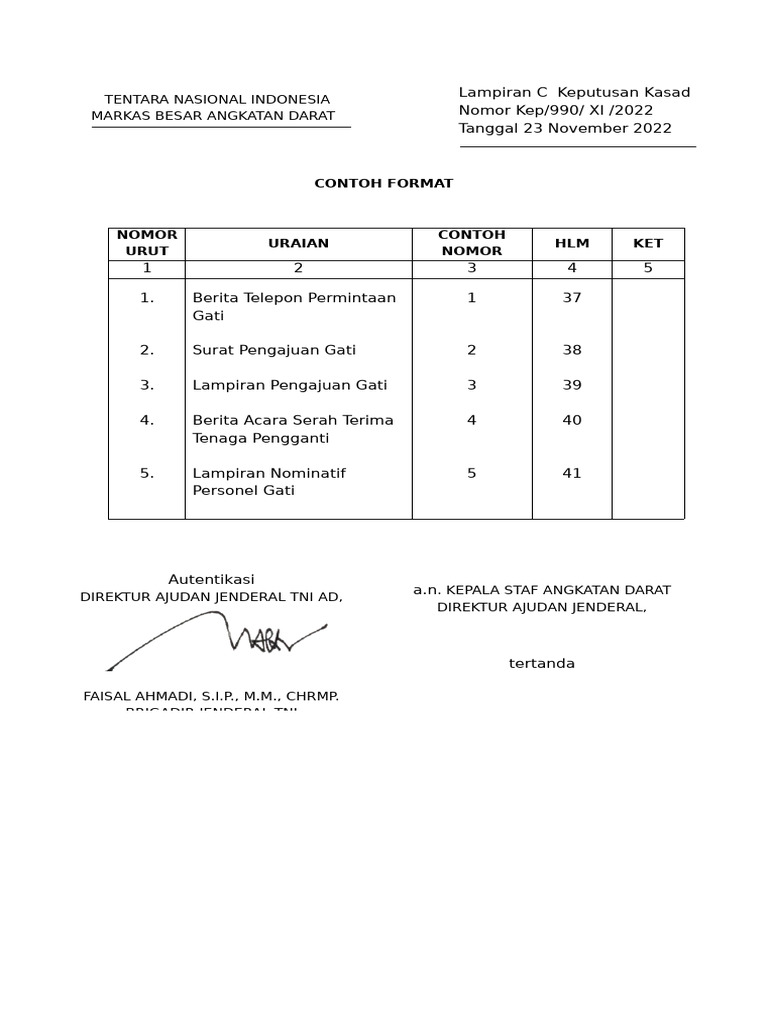 Contoh Blangko | PDF