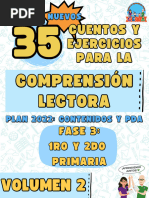 Cuentos y Ejercicios 3ro-4to Primaria | PDF | Comprensión lectora | Aprendizaje