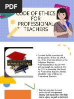 2021 Code of Ethics For Professional Teachers Explained | PDF ...