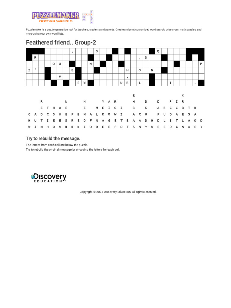 Fallen Puzzle Phrases... Group - 2 | PDF