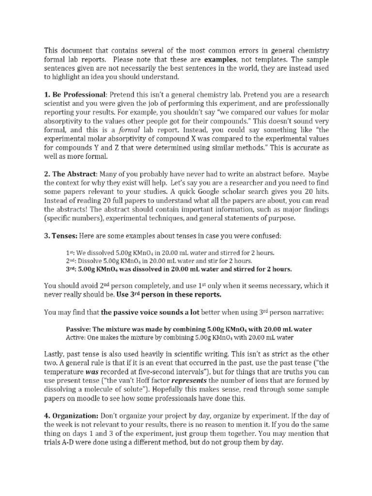 Common Errors | PDF
