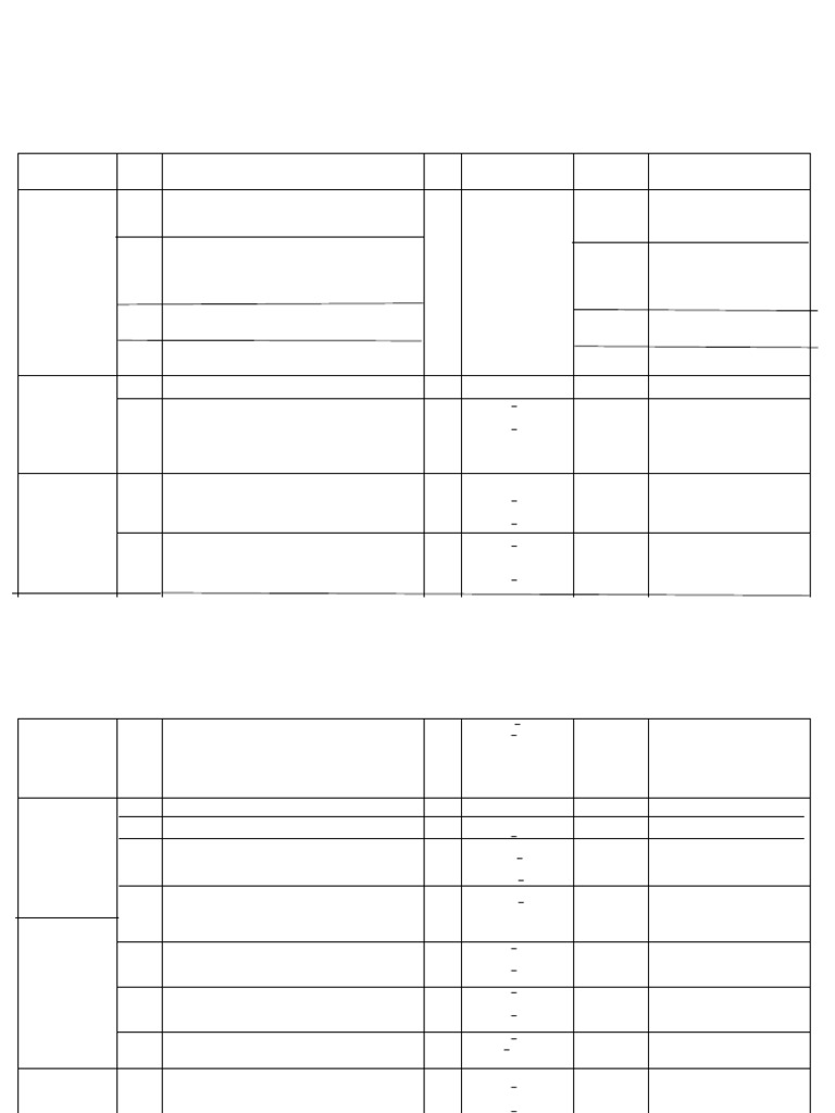 Mock Exams Timetable | PDF