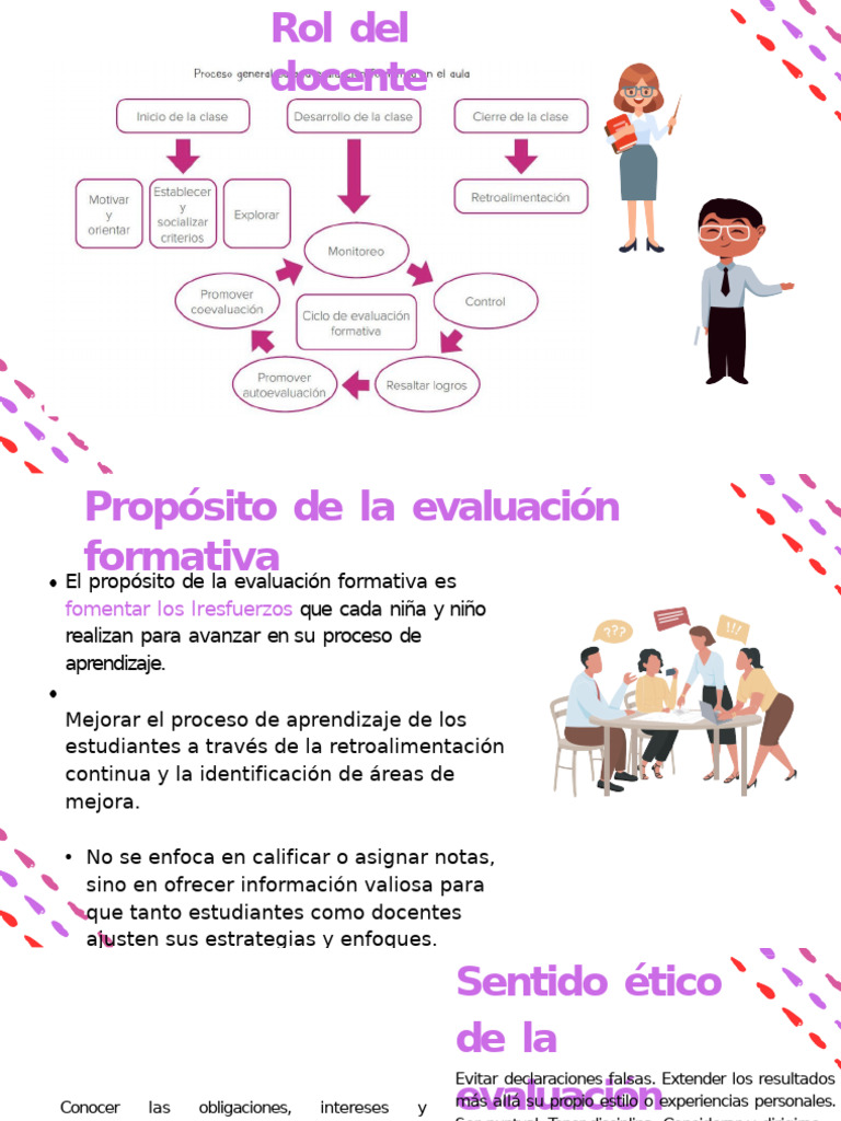 3a B Enfoque Didactico Rol Del Docente Pdf Evaluación Aprendizaje
