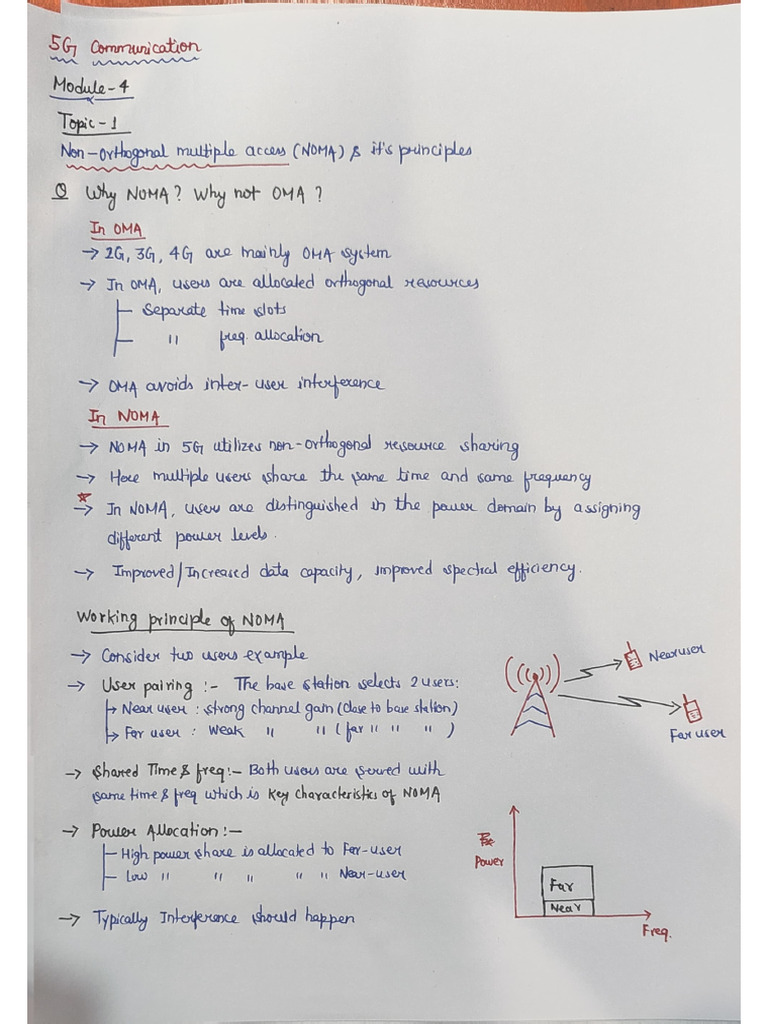 5g Communication Mod-4 Ece 7th Sem | PDF
