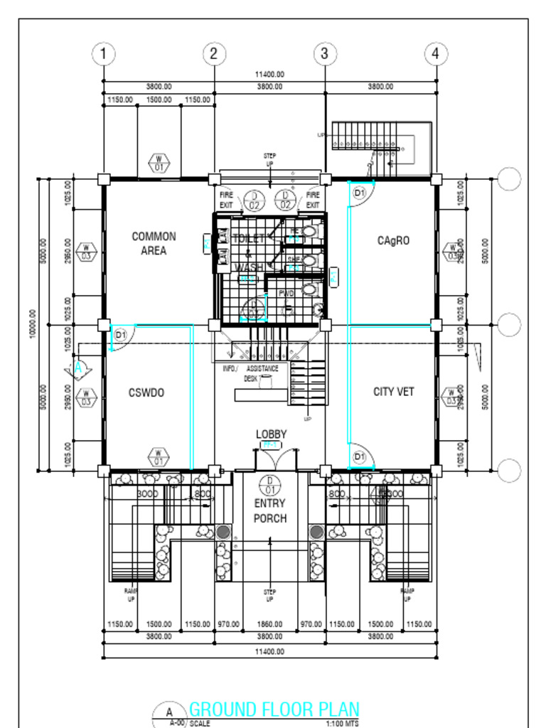 Paquibato District Hall - Initial Office Layout | PDF
