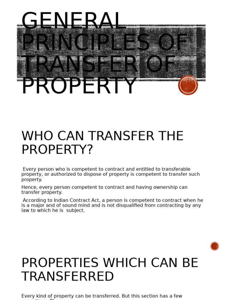 General Principles of TPA | PDF | Apportionment | Lease