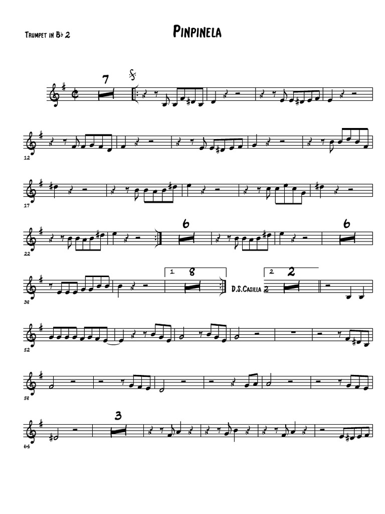 Pimpinelax - Trumpet in BB 2 | PDF