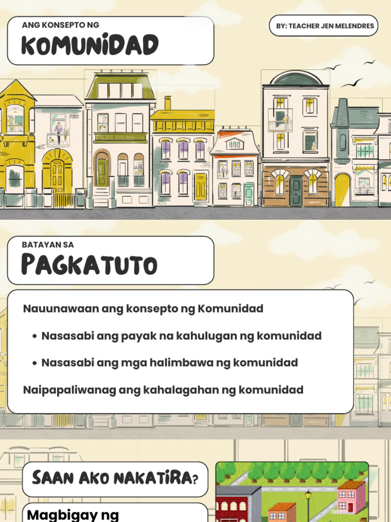 Konsepto NG Komunidad | PDF