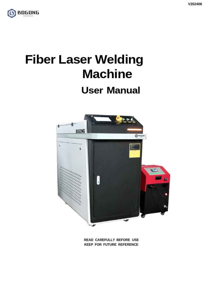 Fiber Laser Welding Machine Manual | PDF | Welding | Construction
