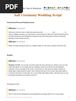 ULC Civil Wedding Script | PDF | Wedding | Marriage
