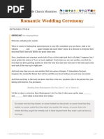 ULC Civil Wedding Script | PDF | Wedding | Marriage