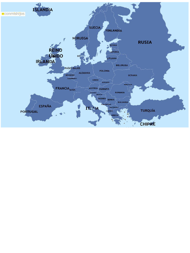 Mapa Europa | PDF