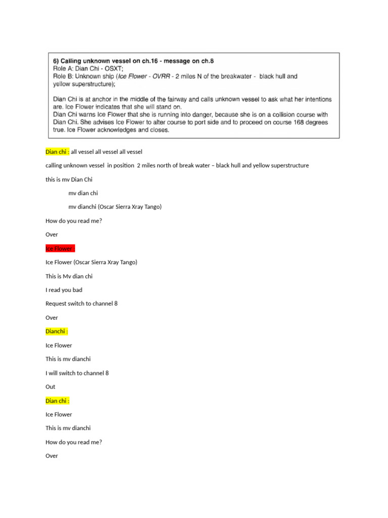 Routine Communication | PDF