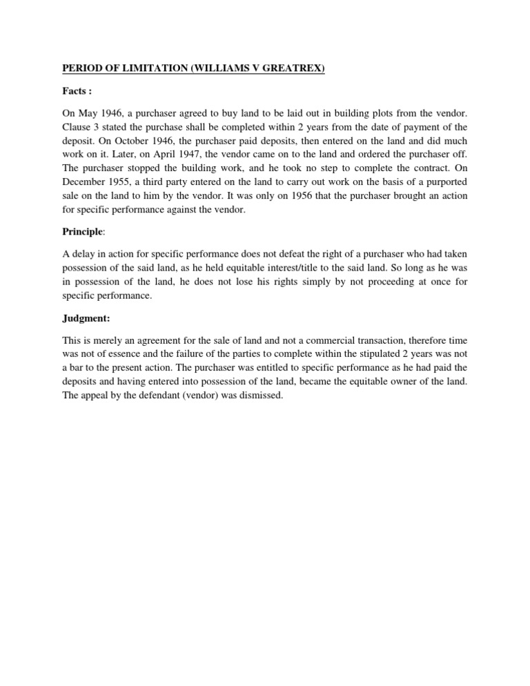 William V Greatrex | PDF