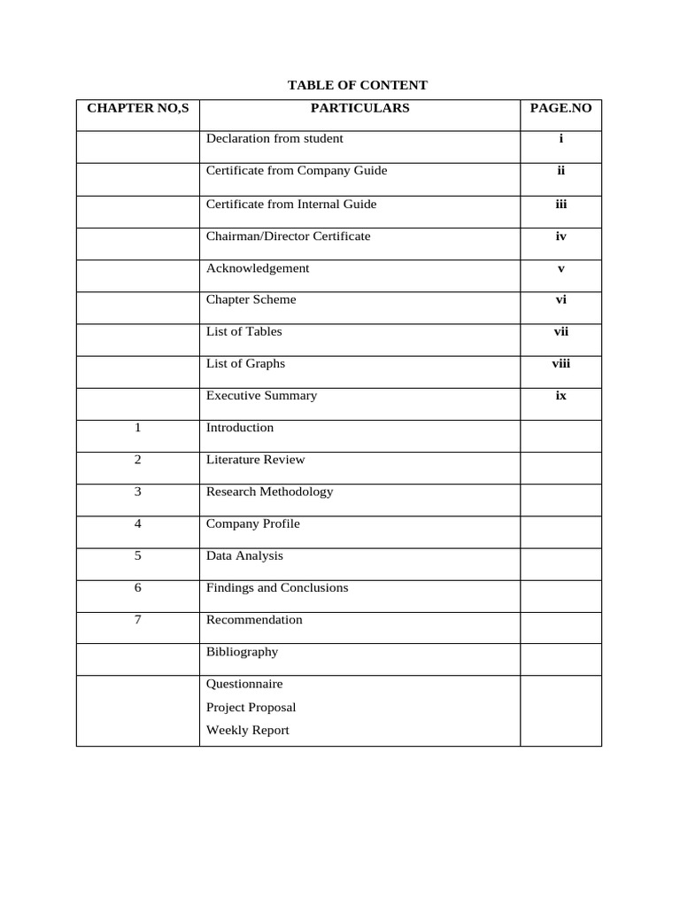 Table of Content | PDF
