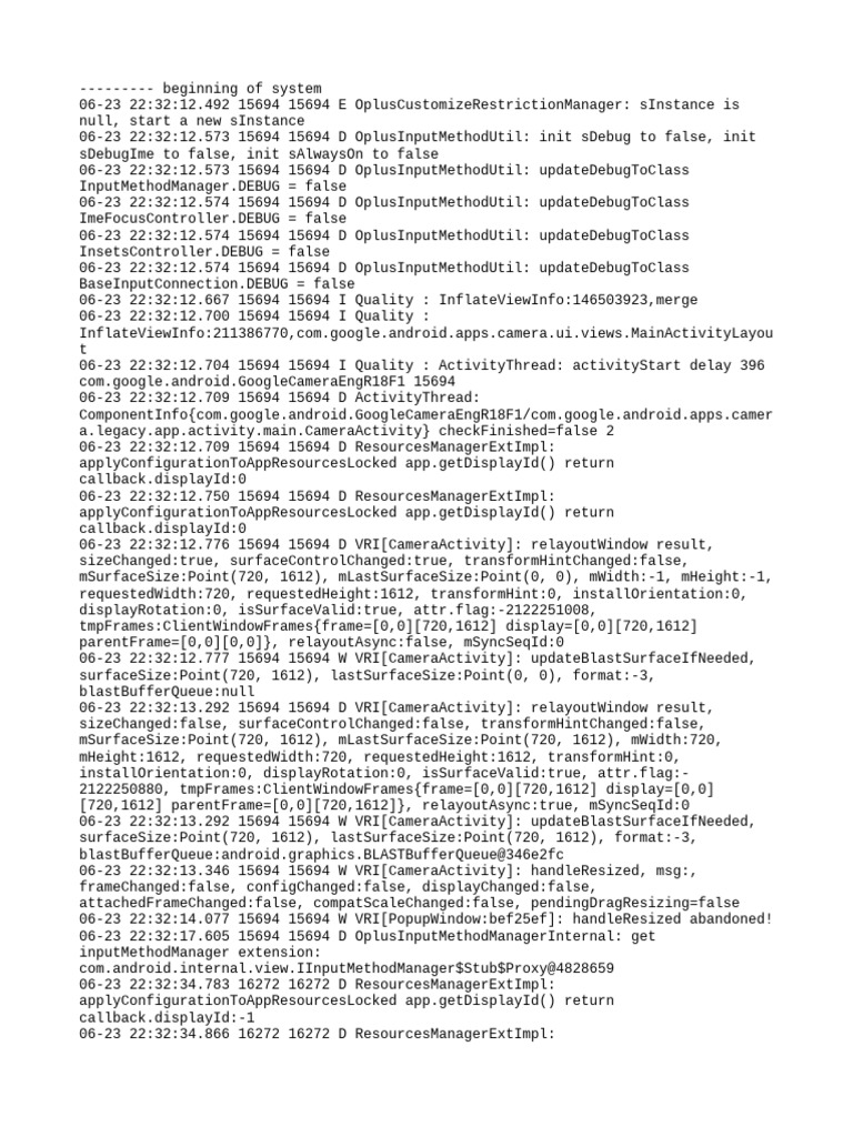 Log Cat 1750692754893 | PDF | Software | Computing