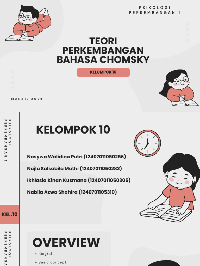 Teori Bahasa Chomsky dan Perkembangannya | PDF