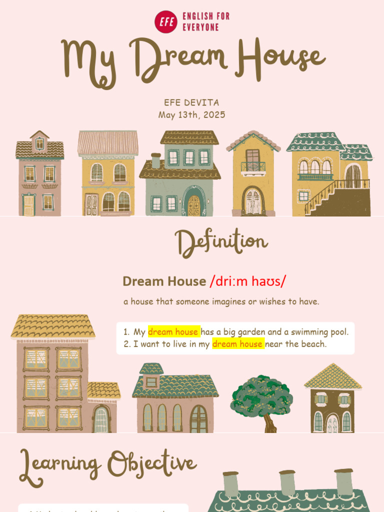 My Dream House 13052025 Efedevita Final | PDF