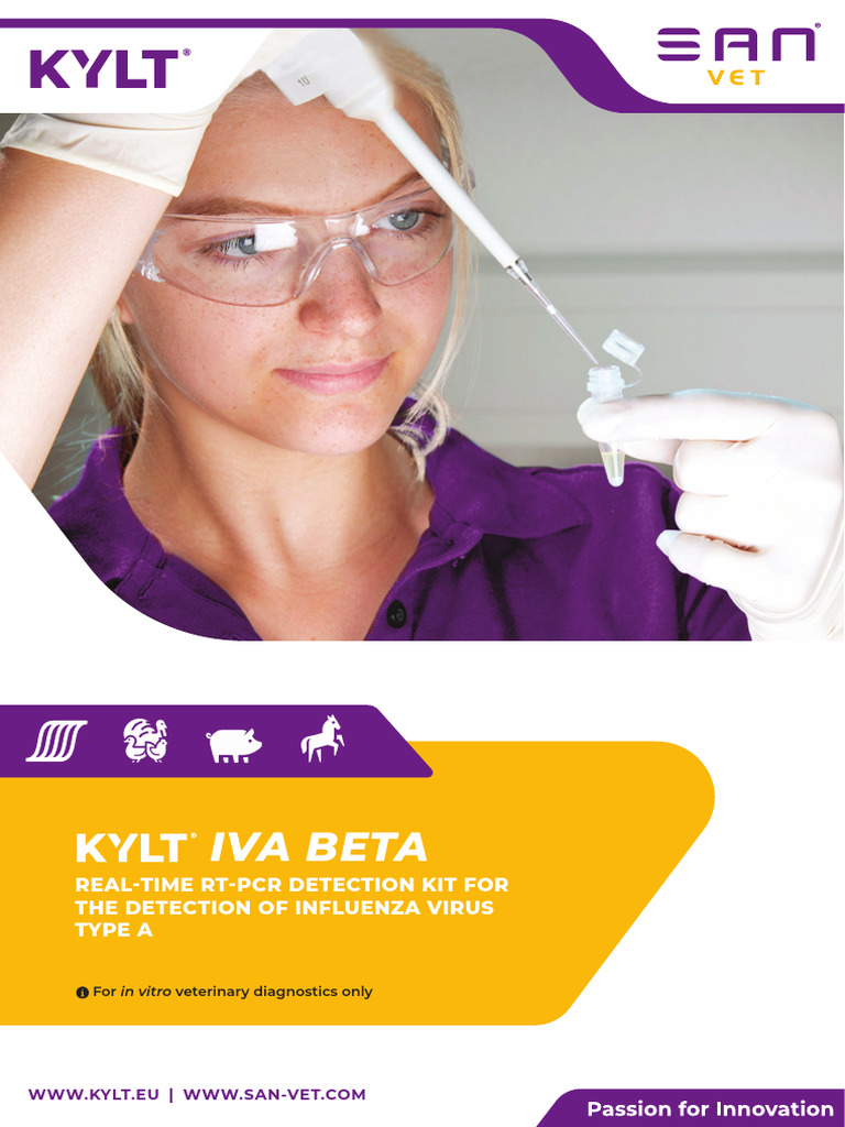 IVA Beta RT-PCR Kit for Influenza A | PDF | Real Time Polymerase Chain ...