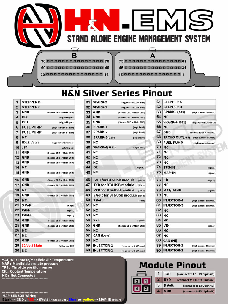 H&N Silver Pinout-1 | PDF