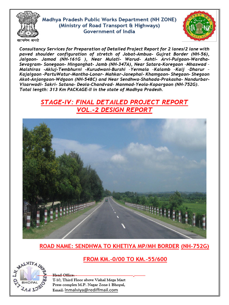 Design Report | PDF | Road Surface | Traffic