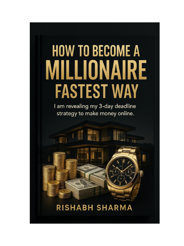 Final Millionaire Guide by Rishabh | PDF