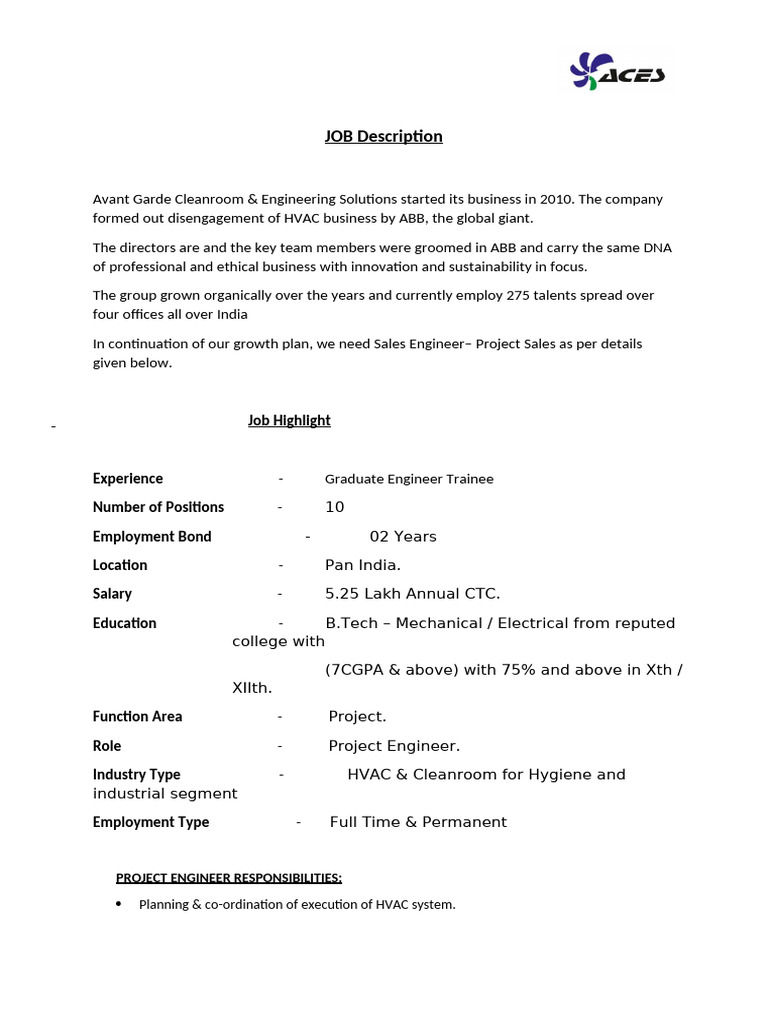 Project Engineer Role & Responsibility | PDF | Business Economics ...