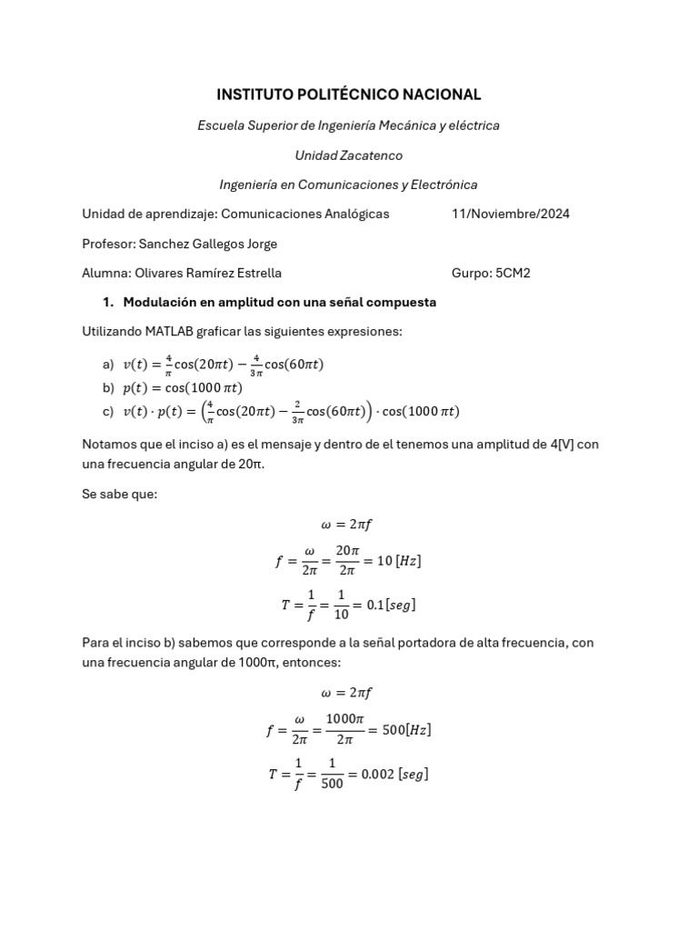 Practica5 Com Analogicas | PDF