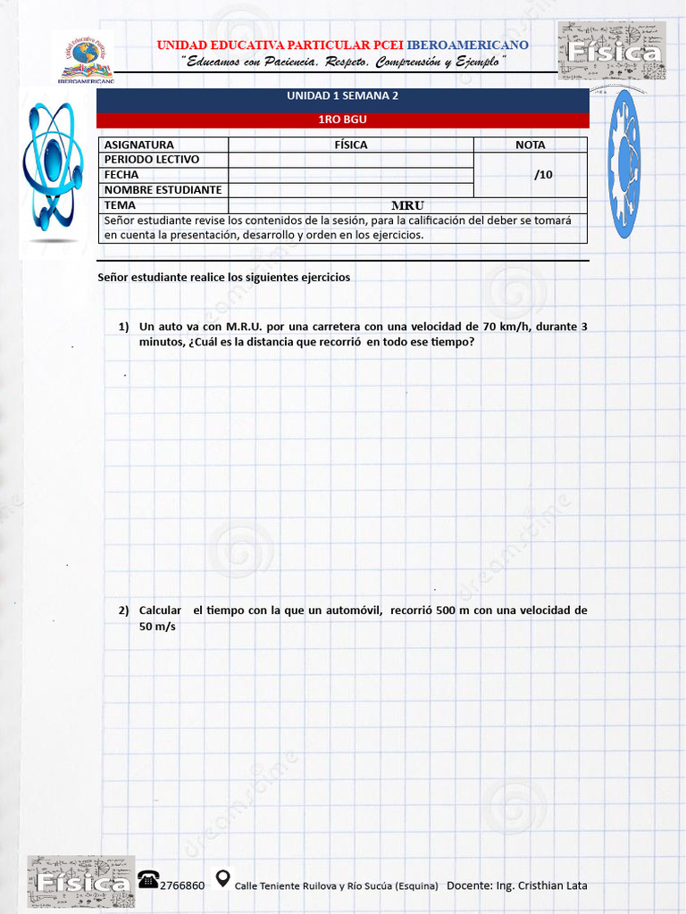 Deber Sesión 2 U1 | PDF