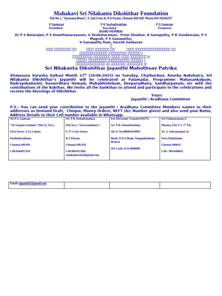 Jayanthi June 10 2025 Englishl Draft | PDF