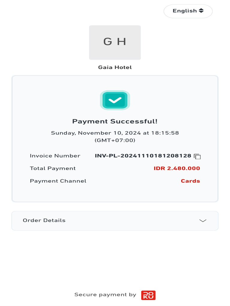 Payment Success - Checkout | PDF