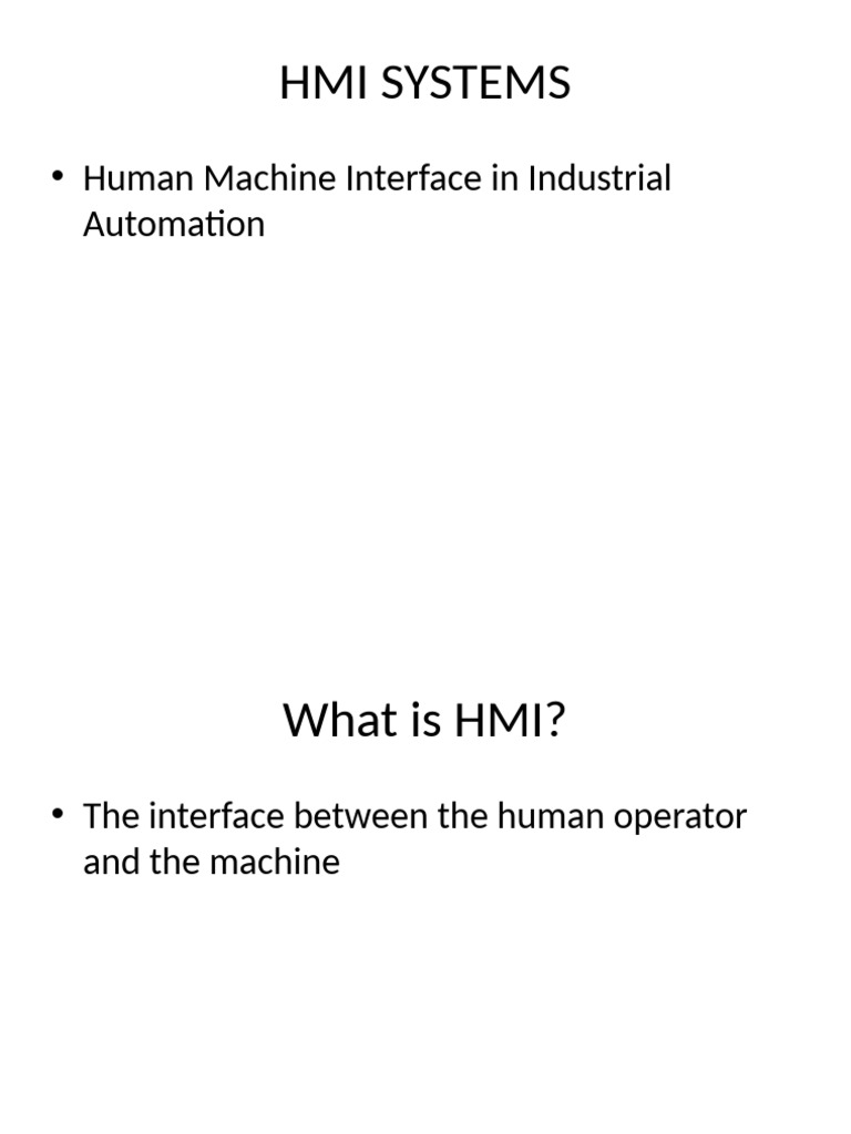 HMI Systems in SCADA Applications | PDF | User Interface | Scada
