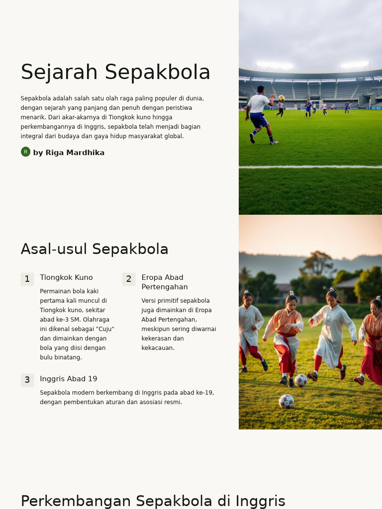 Sejarah Sepakbola | PDF