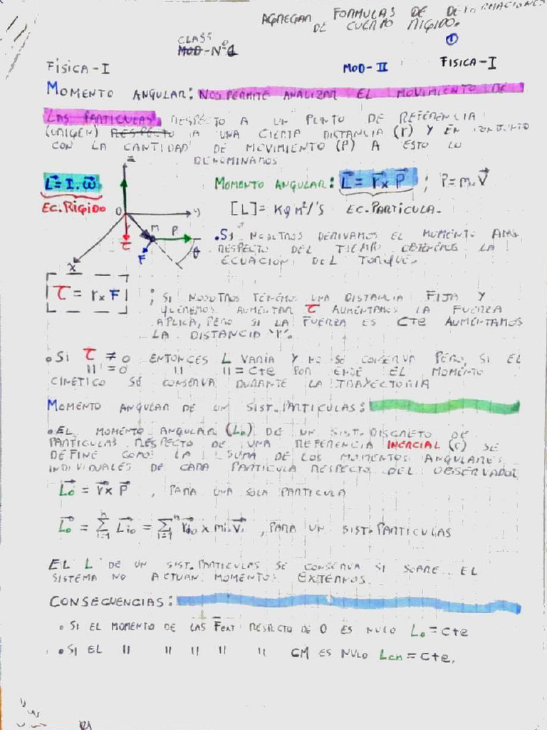 Resumen Fisica-I - M2 | PDF
