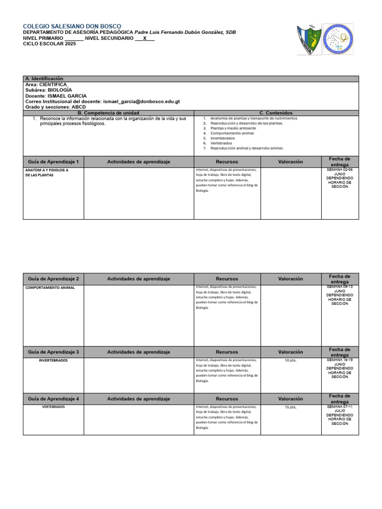 IIIU - HCCA - 2025 (Biologia) | PDF | Etología | Biología