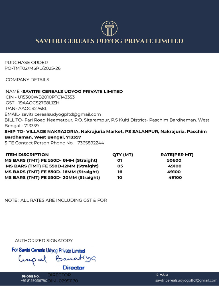 TMT02 MSPL 2025 1 | PDF