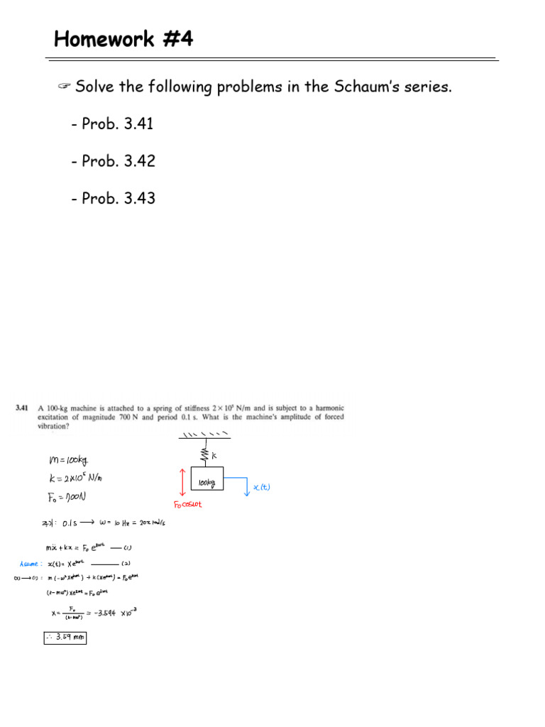 Homework Problems in Schaum's Series | PDF