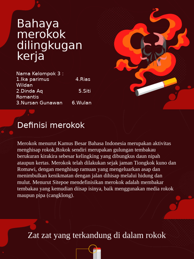 Bahaya Merokok dan Pencegahannya | PDF