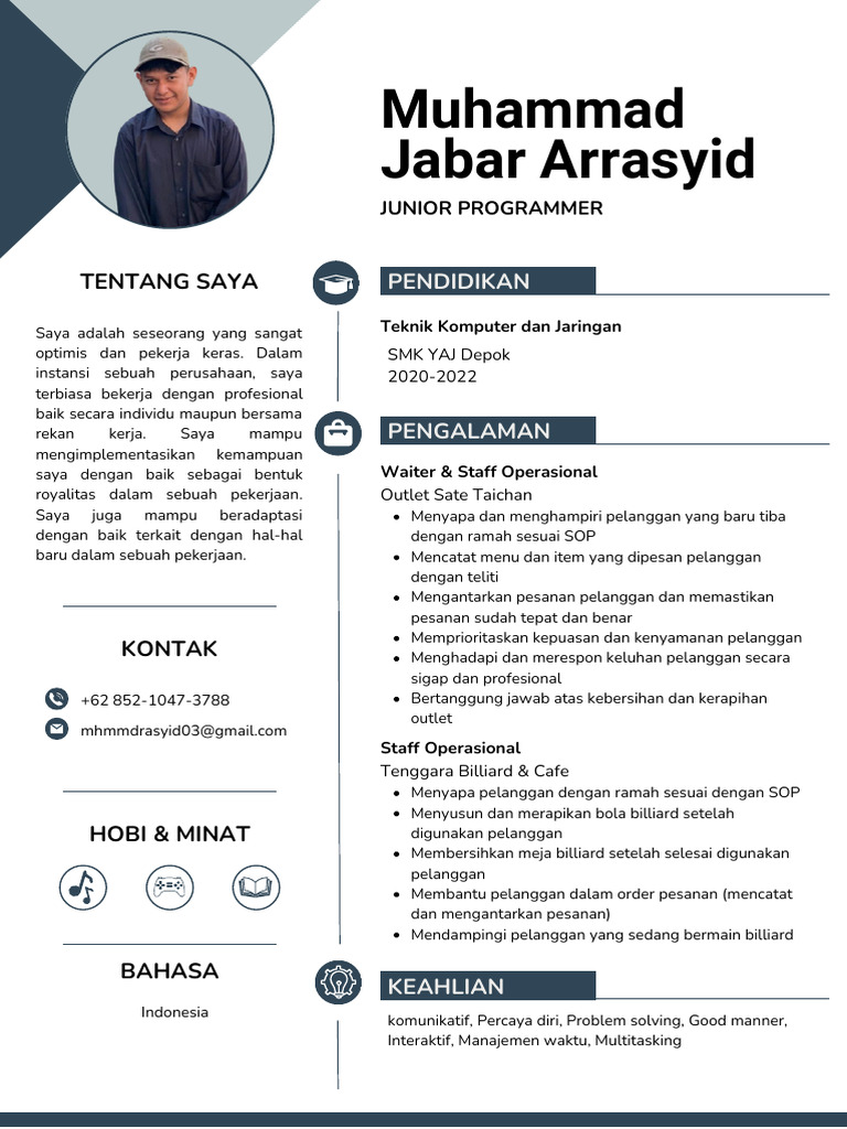 CV Rasyid - 250519 - 004805 | PDF