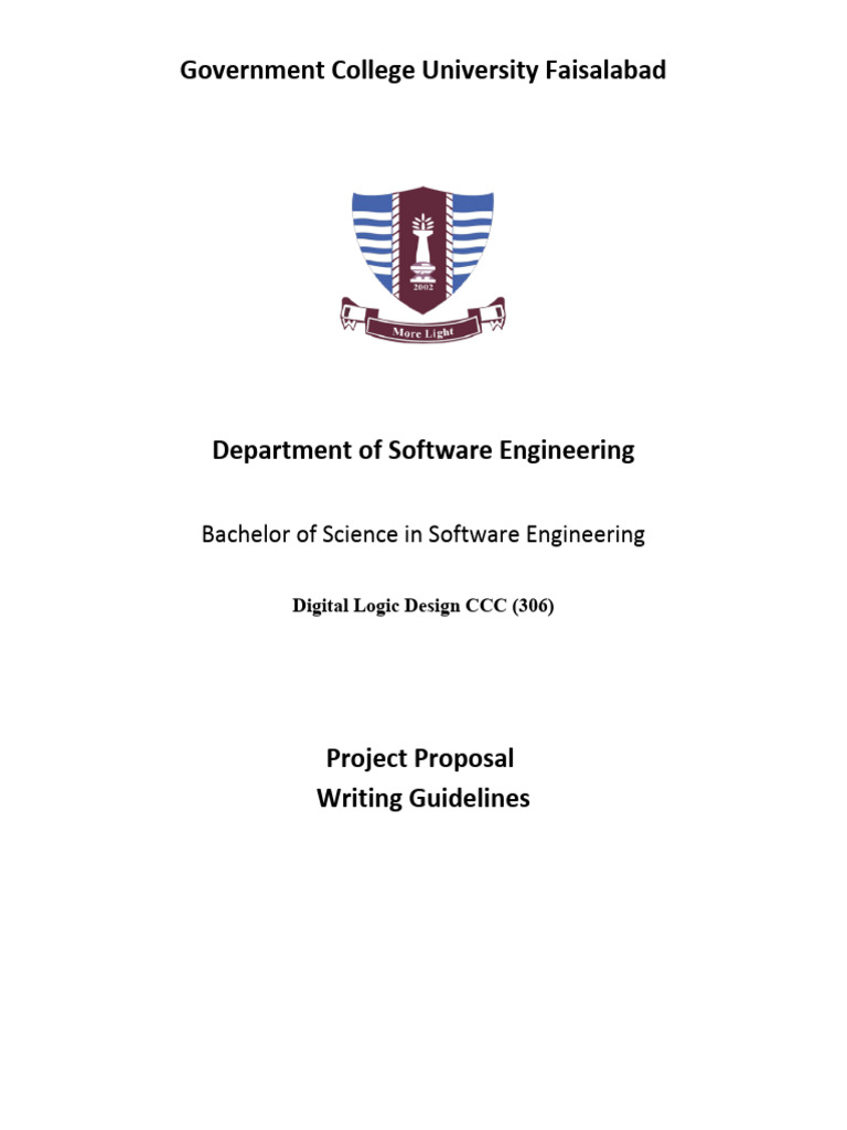 Project Proposal BS Software Engineering | PDF | Methodology