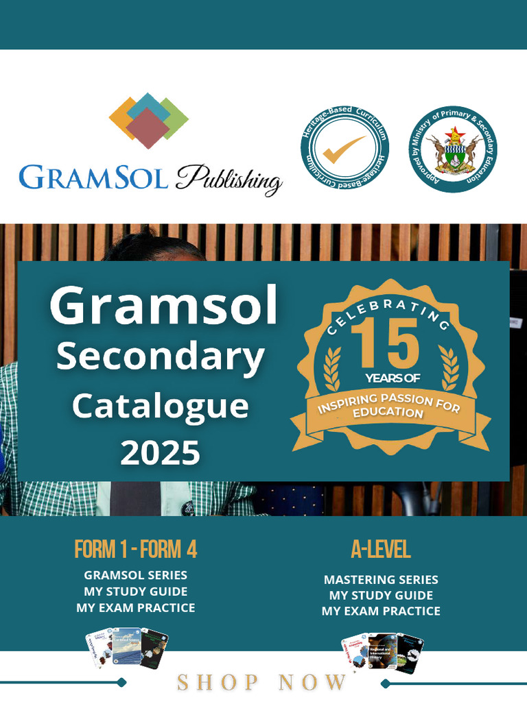 Gramsol Secondary Catalogue 2025 | PDF | Student Assessment And ...