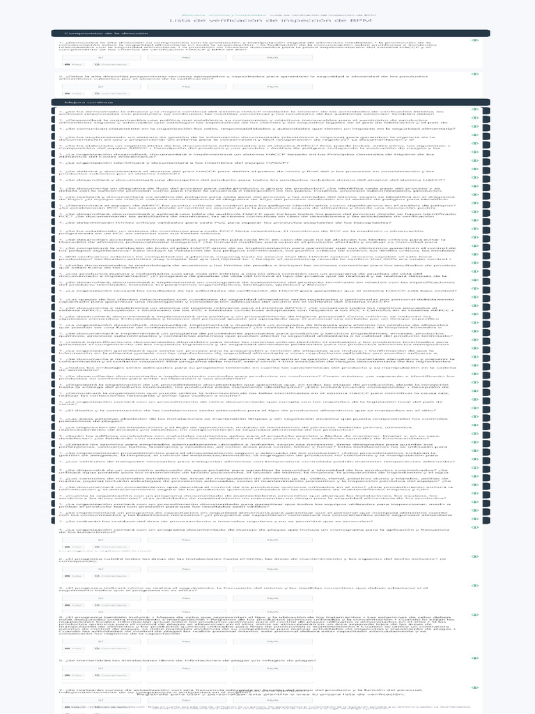 GoAudits - GMP Inspection Checklist (Sample) | PDF