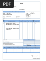Mobile Shop Bill Format in PDF | PDF