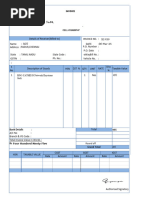 Mobile Shop Bill Format in PDF | PDF