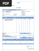 Mobile Shop Bill Format in PDF | PDF
