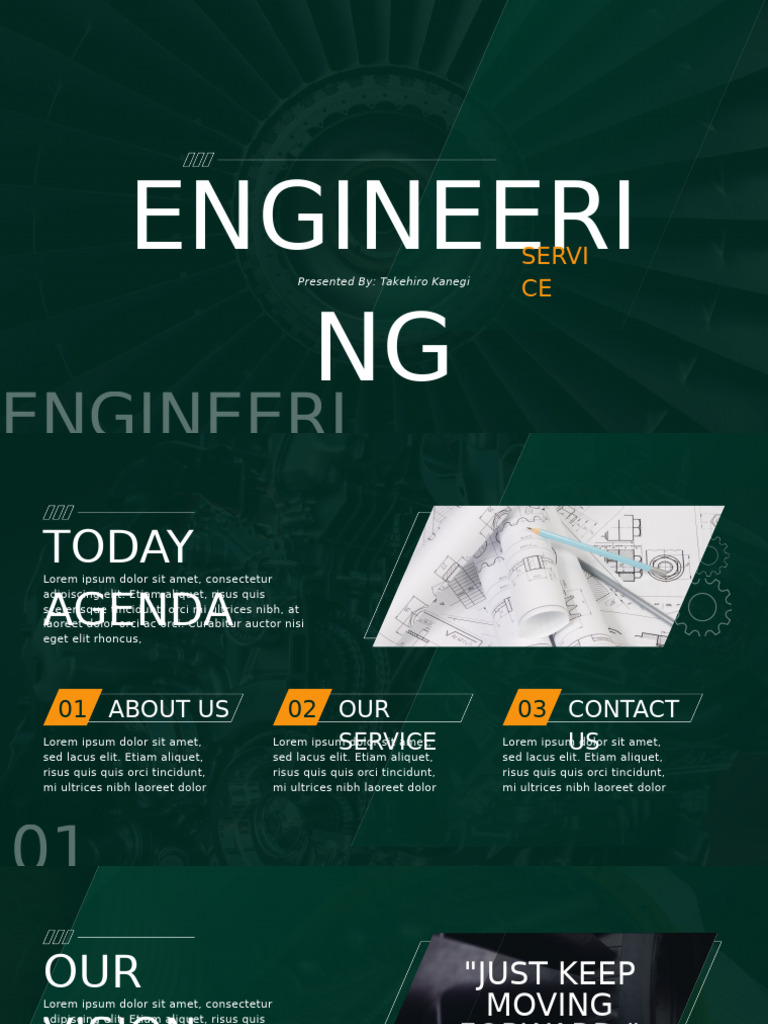 Mẫu Powerpoint Cơ Khí 1 | PDF