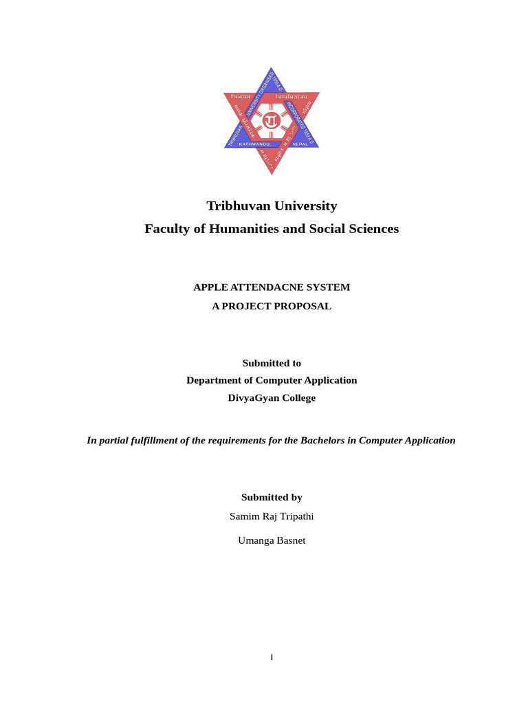 Apple Attendance System Project Proposal | PDF | Web Development ...