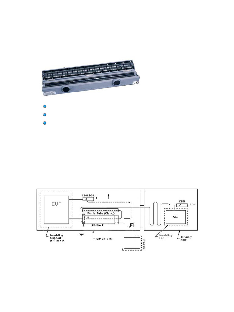 FCC-Fischer - F-2031 - EM Injection Clamps For IEC 61000 - Data Sheet ...