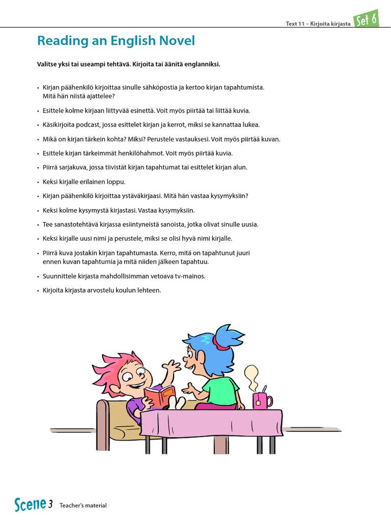 Reading An English Novel | PDF